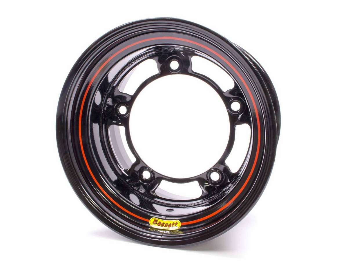 Купить Racing wheels BASSETT Armor Edge 15x10 in Wide 5 Black Wheel P/N ...