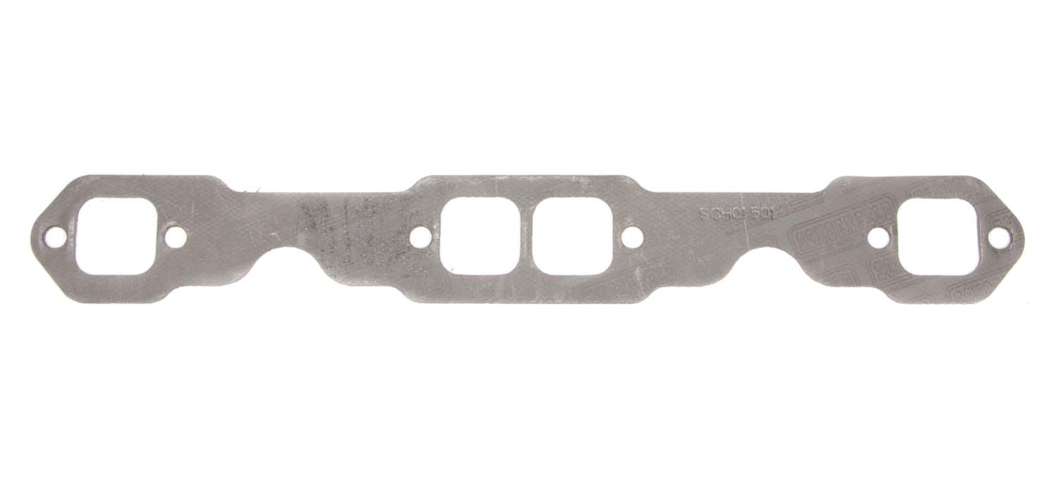 Schoenfeld 01501 SB Chevy 265-400 1-5/8" ID Square Header Gasket IMCA ...